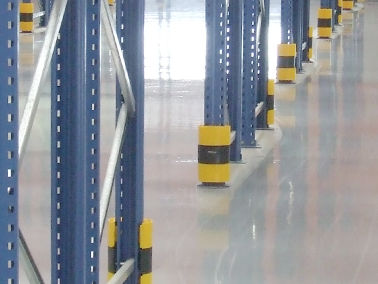 Stackable pallet rack guarding to protect your warehouse racking ...