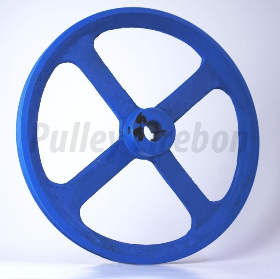Pulley 12 inch Jalur 1 B (±30cm) Besi Cor | PULLEY CIREBON