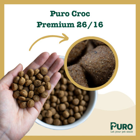 Puro Croc Premium 26/16 (20 KG) - Puro