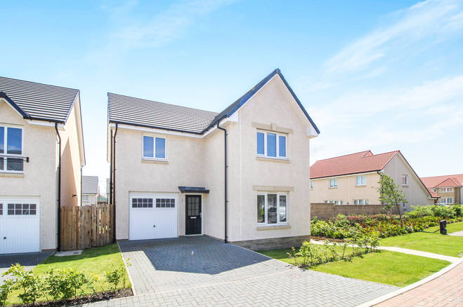 4 bedroom detached house for sale in Castell Maynes Crescent, Bonnyrigg ...