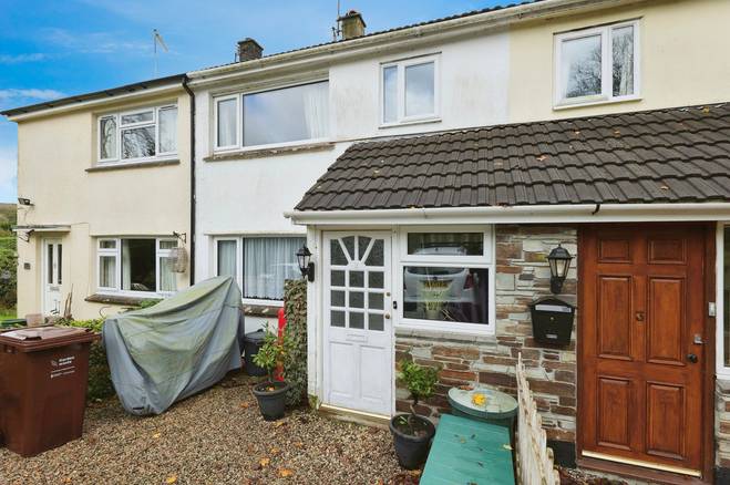 3 bedroom terraced house for sale in Millpool, Bodmin, PL30 4HZ