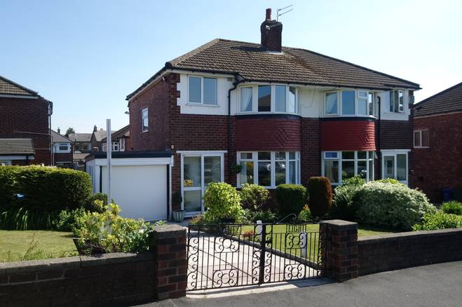 3 bedroom semi-detached house for sale in Norbury Drive, Marple ...