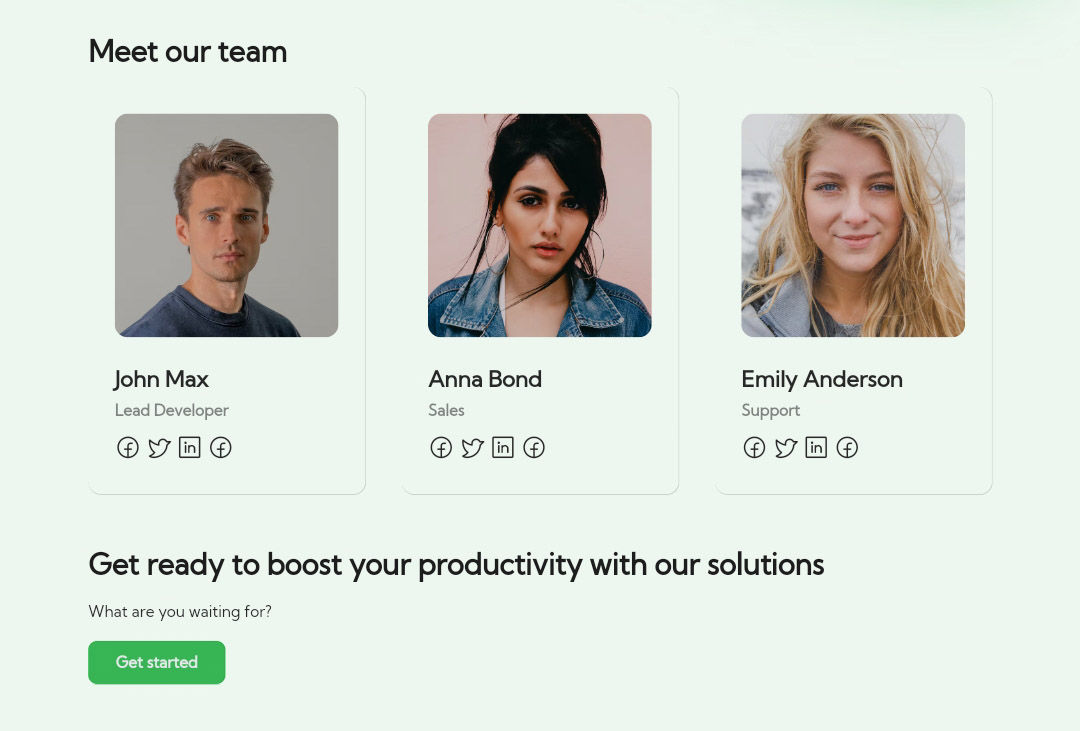 Basic Website Using Sveltekit And Tailwind Css Organic Ai Less Website Templates