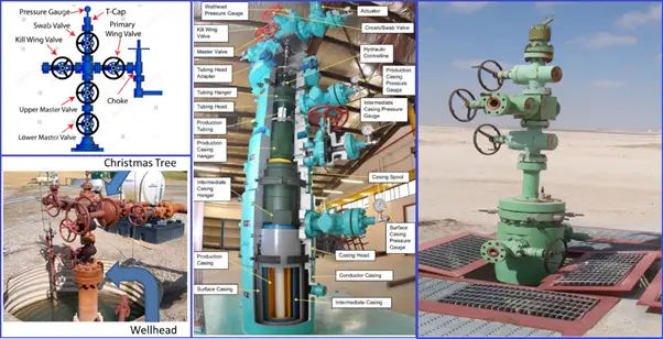 Christmas Tree and Wellhead: Function, Components, Difference, Design ...