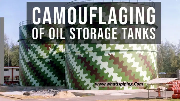 Camouflaging of Oil Storage Tanks – What Is Piping: All about Piping ...