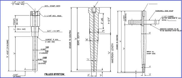 What is a Thermowell? Types of Thermowell – What Is Piping: All about ...