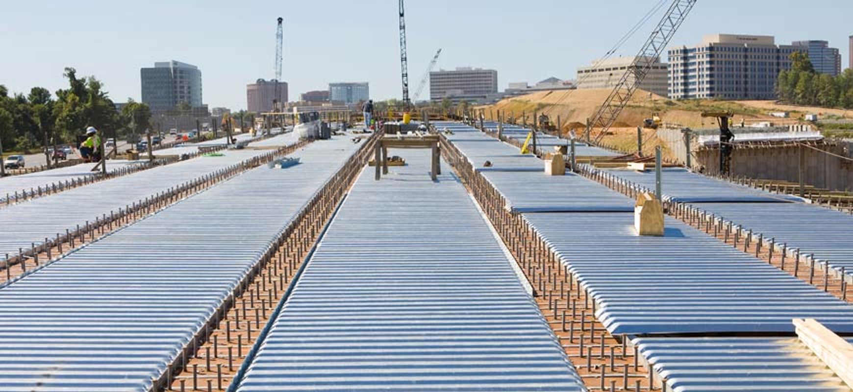 Project photos featuring our steel joist and steel deck