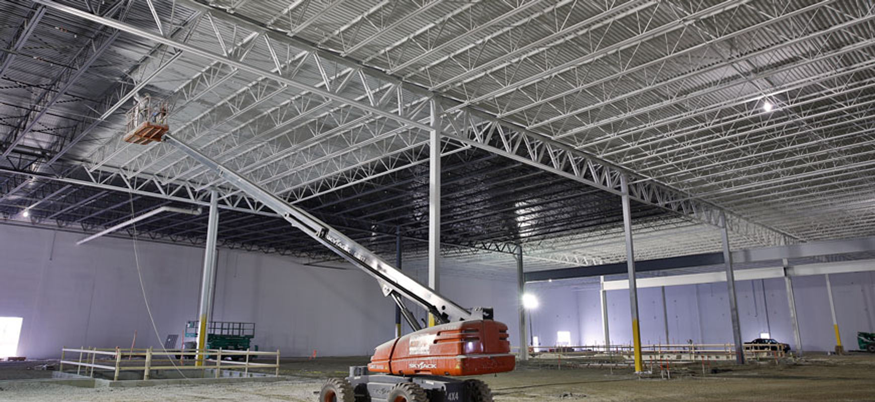 Steel building systems are stalwarts in industrial, warehouse projects