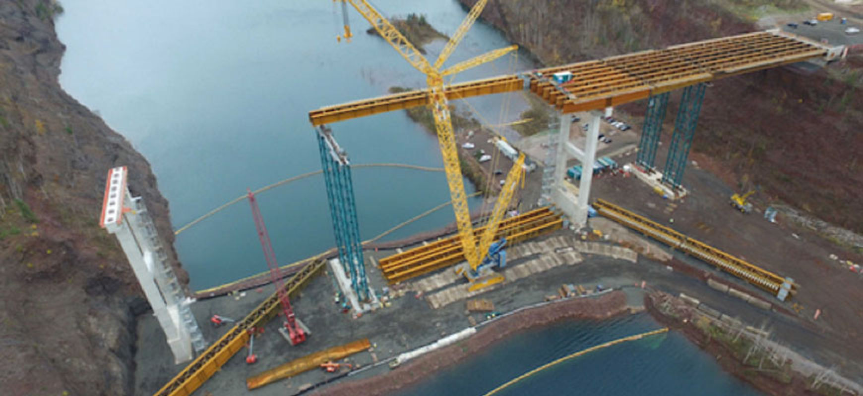 Photo galleries: Stay-in-place bridge deck forming systems