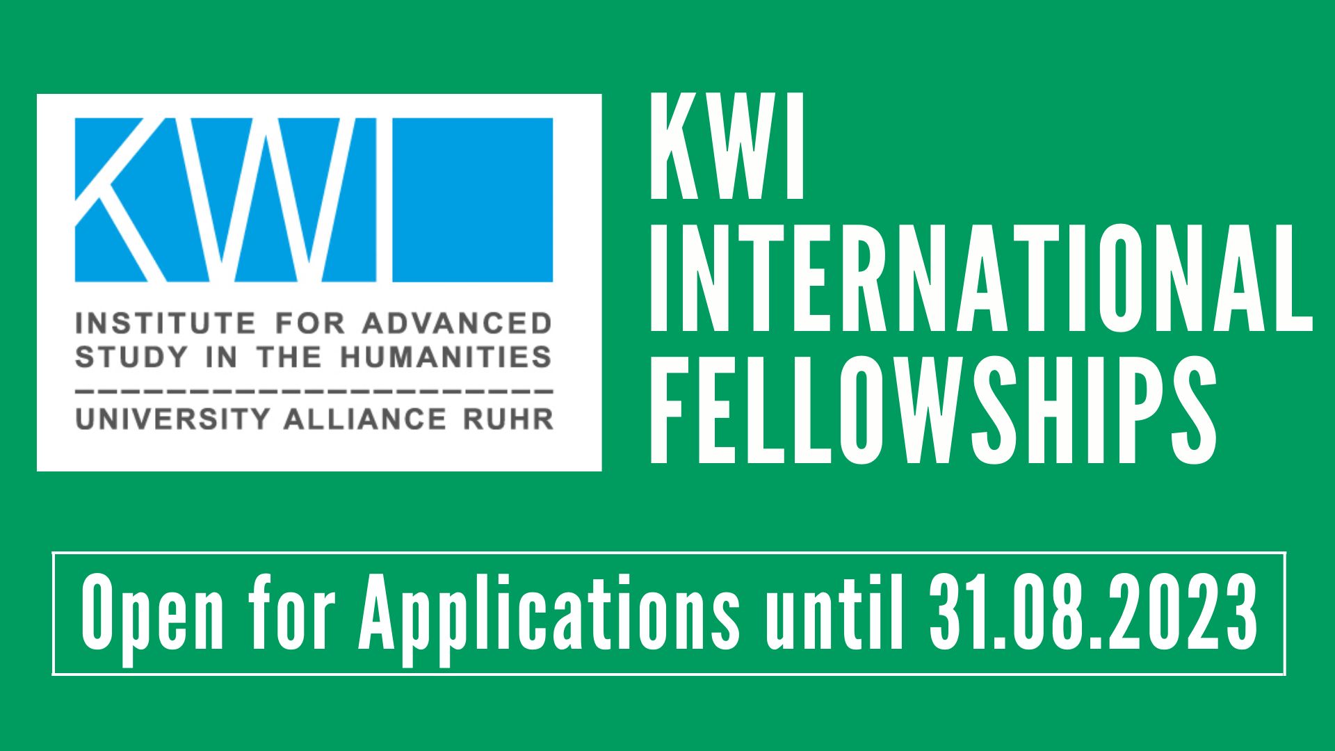 KWI International Fellowship Programmes – Kulturwissenschaftliches ...