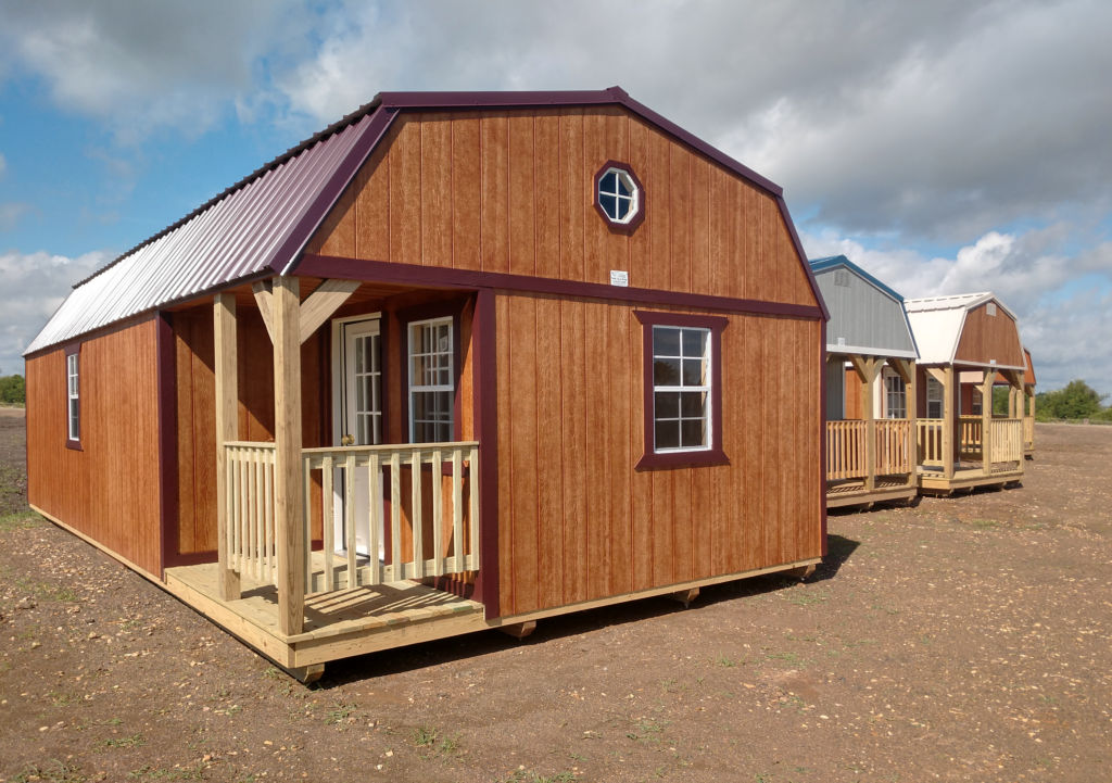 Side Lofted Cabins & Storage Sheds Built To Last - Burnett Affordable ...