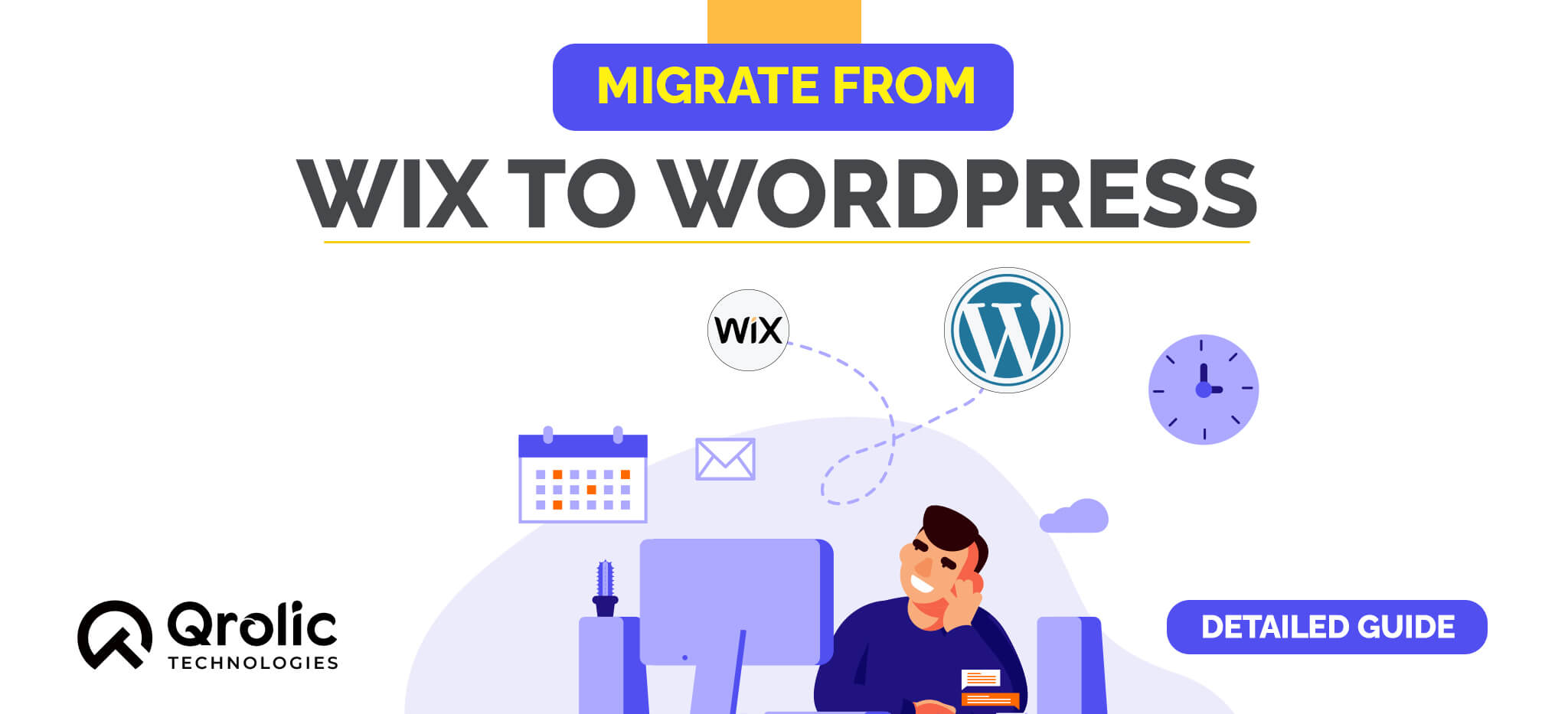 How to Migrate from Wix to WordPress? Detailed Guide. - Qrolic Technologies