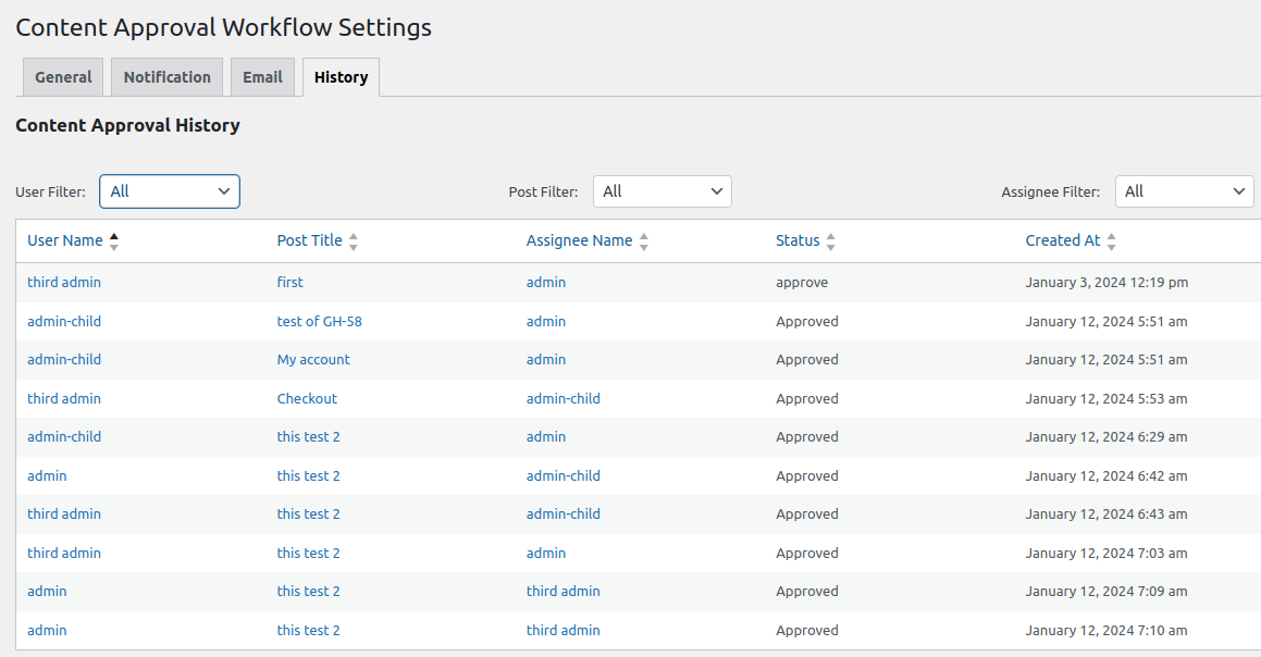 How to check Content Approval History in WordPress? - Qrolic Technologies