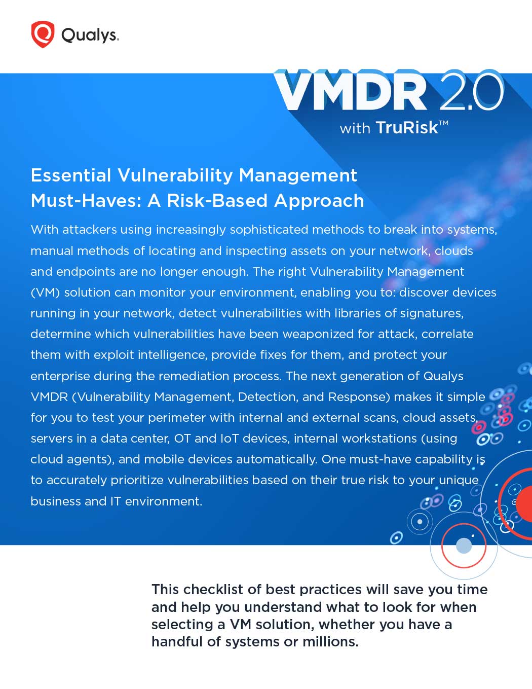Essential Vulnerability Management Must-Haves: A Risk-Based Approach ...