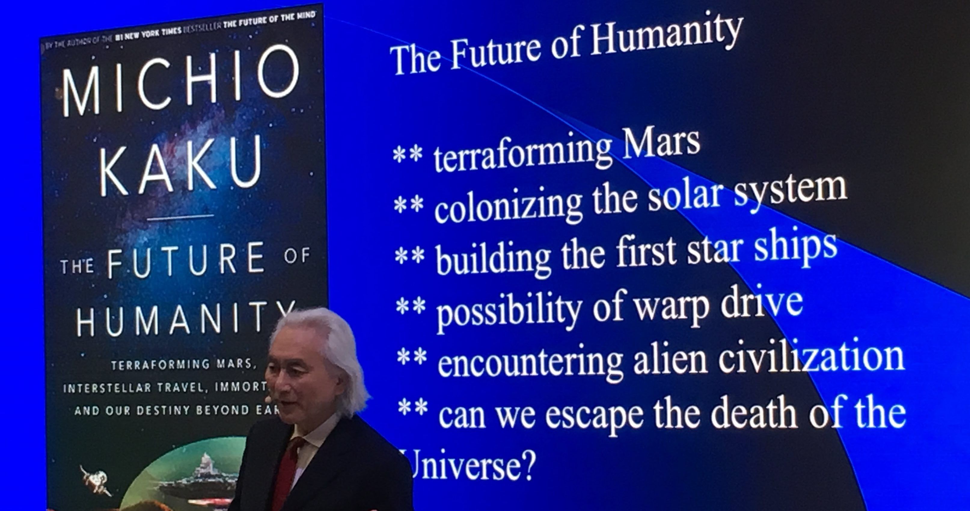 Dr. Michio Kaku Paints Fascinating Picture of the Future at Qualys’ RSA ...