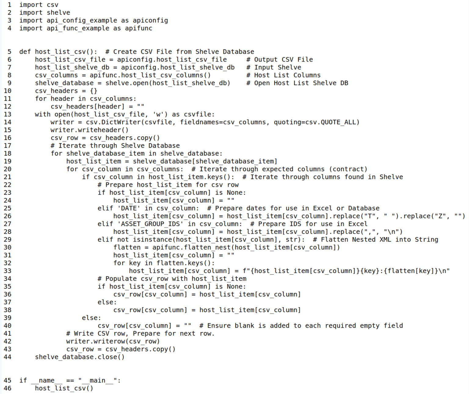 Qualys Api Best Practices Host List Api Qualys Security Blog