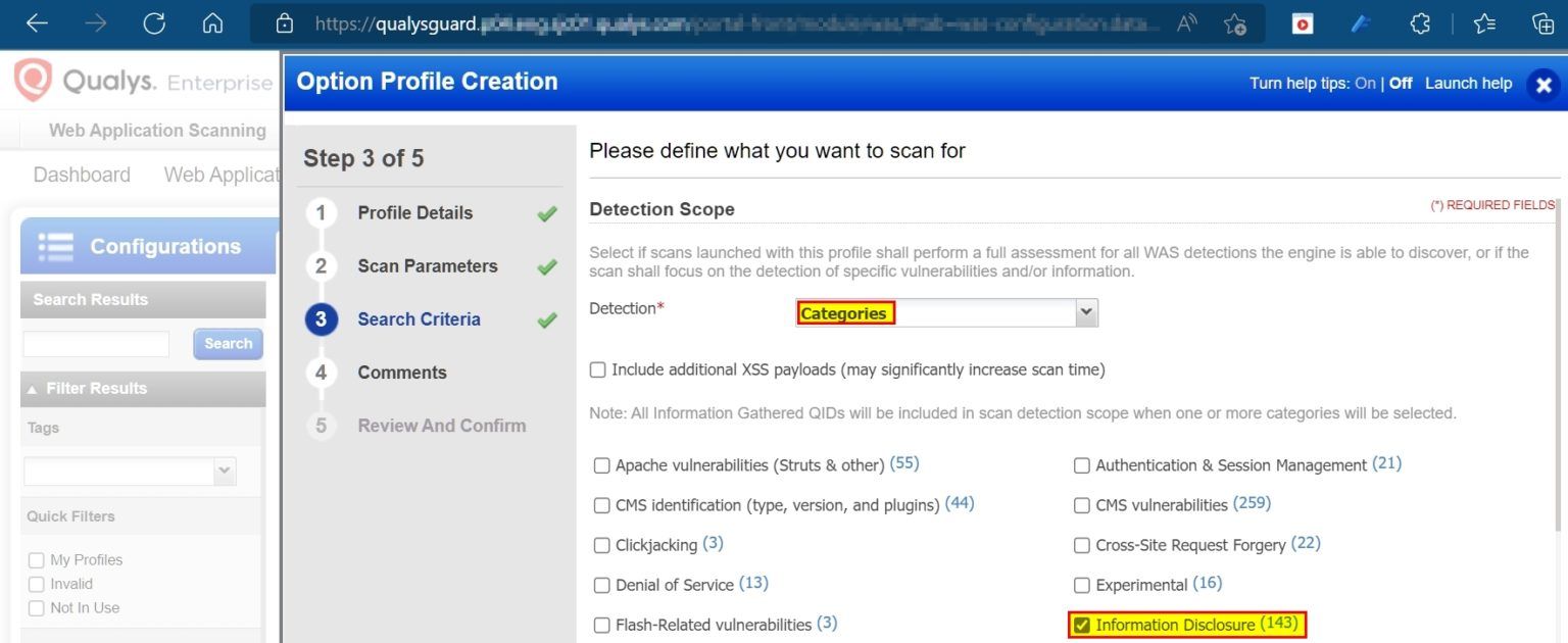 Fingerprinting Web Applications and APIs using Qualys Web Application ...