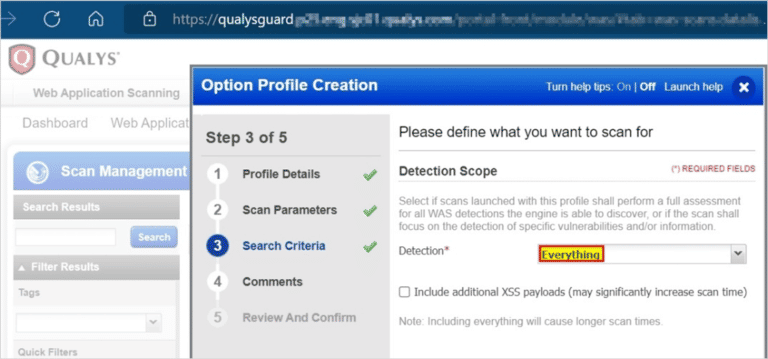 Fingerprinting Web Applications and APIs using Qualys Web Application Scanning | Qualys Security ...