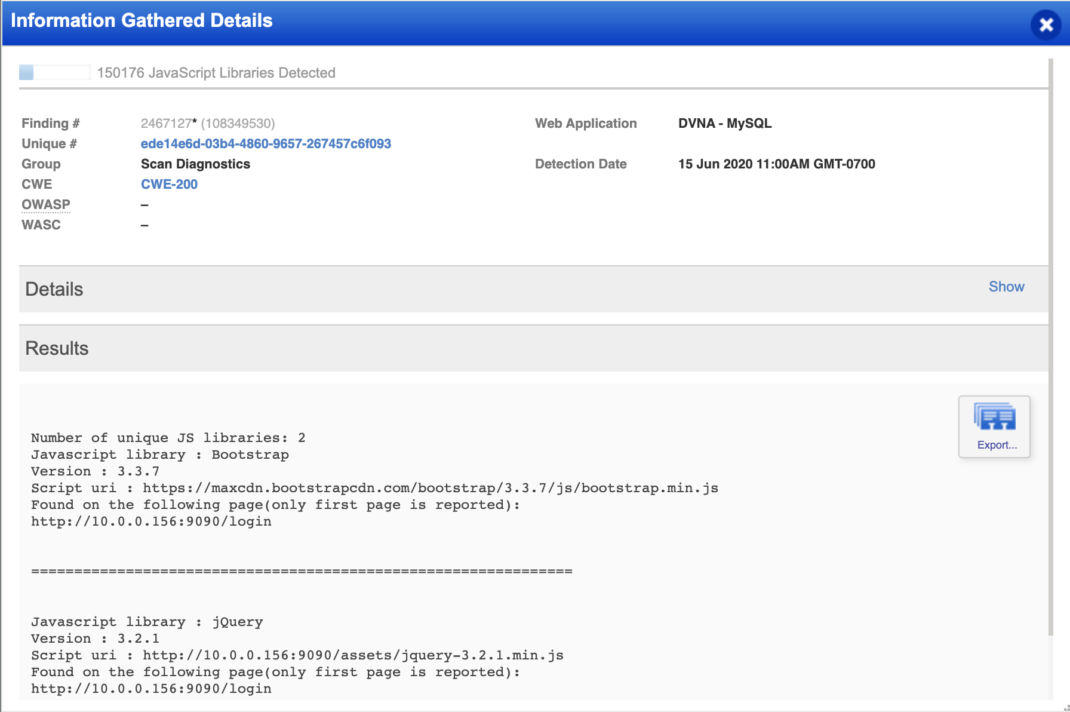 Creating Awareness Of External JavaScript Libraries In Web Applications Qualys Security Blog