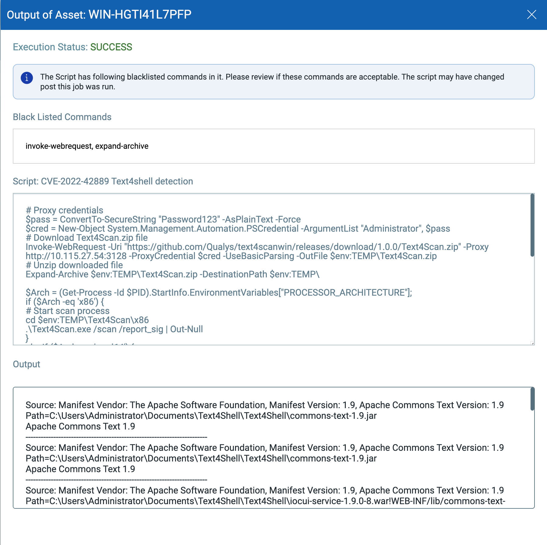 Text4Shell: Detect, Prioritize and Remediate The Risk Across On-premise, Cloud, Container ...