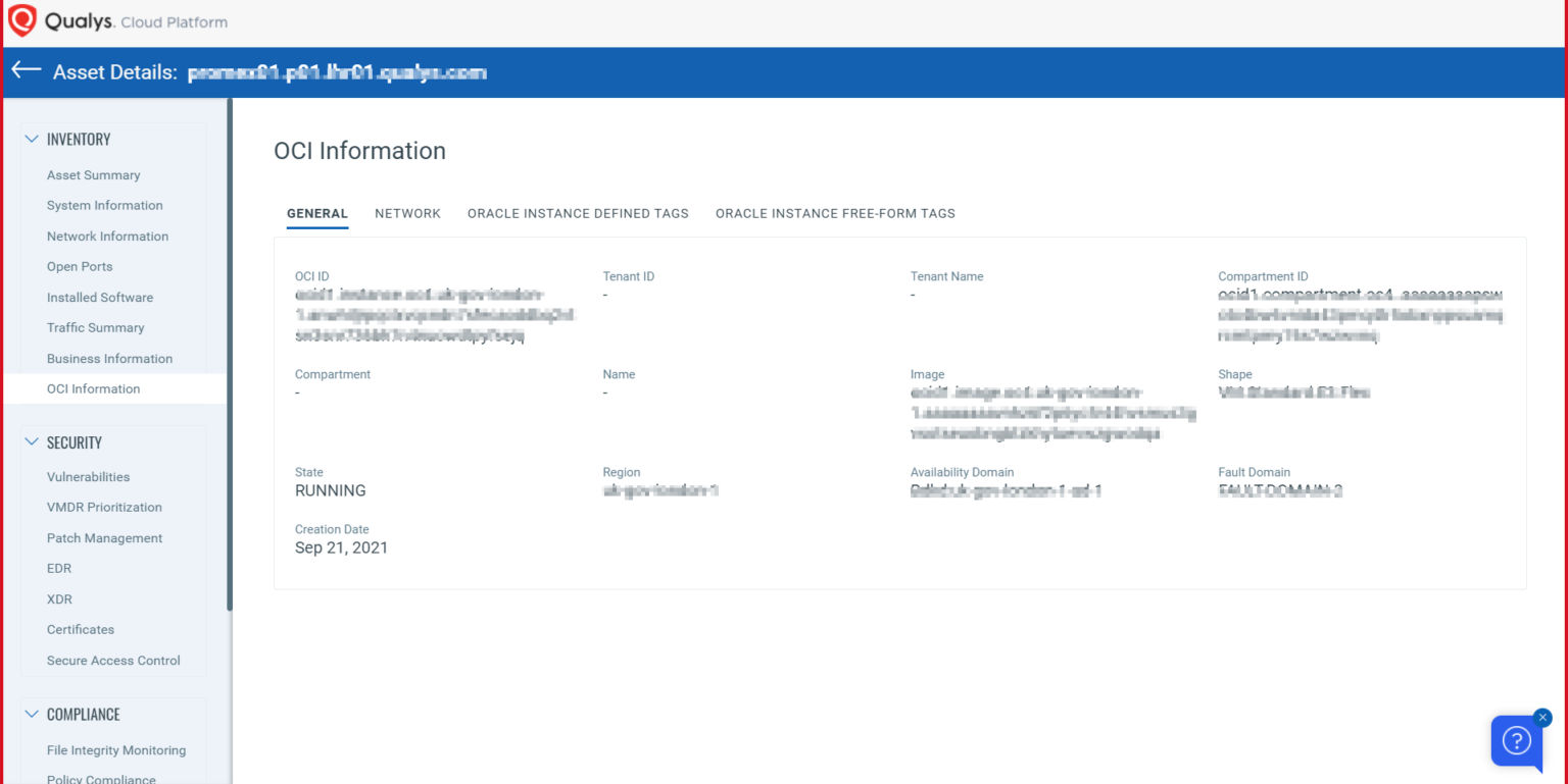 Qualys Broadens Security Offerings for Oracle Cloud Infrastructure | Qualys