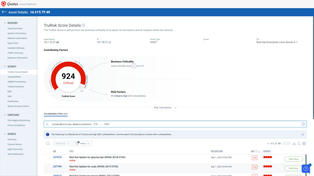 Implement Risk-Based Vulnerability Management with Qualys TruRisk ...