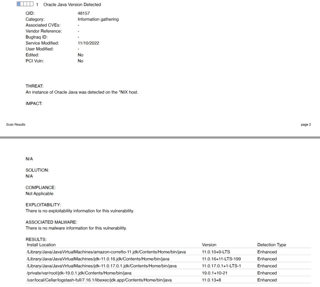 Qualys Extends Support for Enhanced Oracle Java Discovery on macOS ...