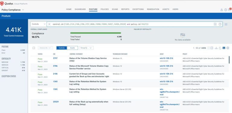 ACSC Essential 8 Cybersecurity Strategies | Qualys