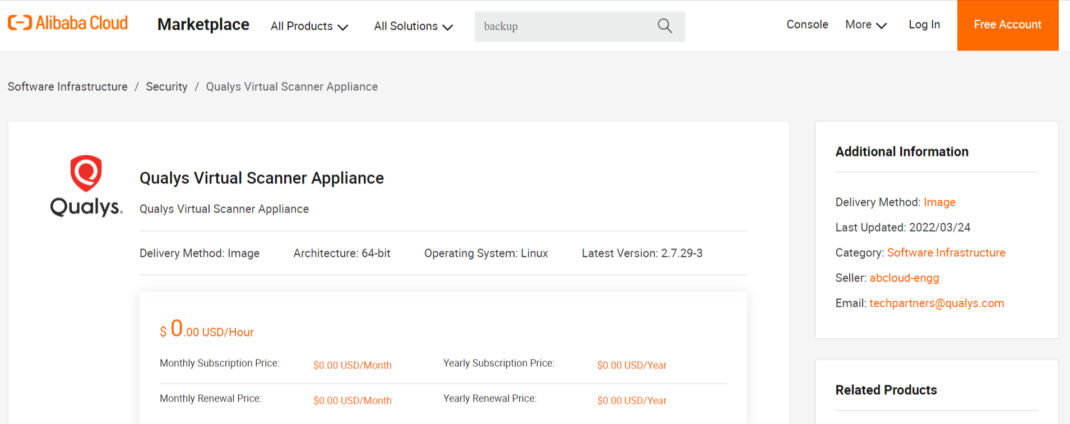 Qualys Security Solutions Now Support Alibaba Cloud | Qualys