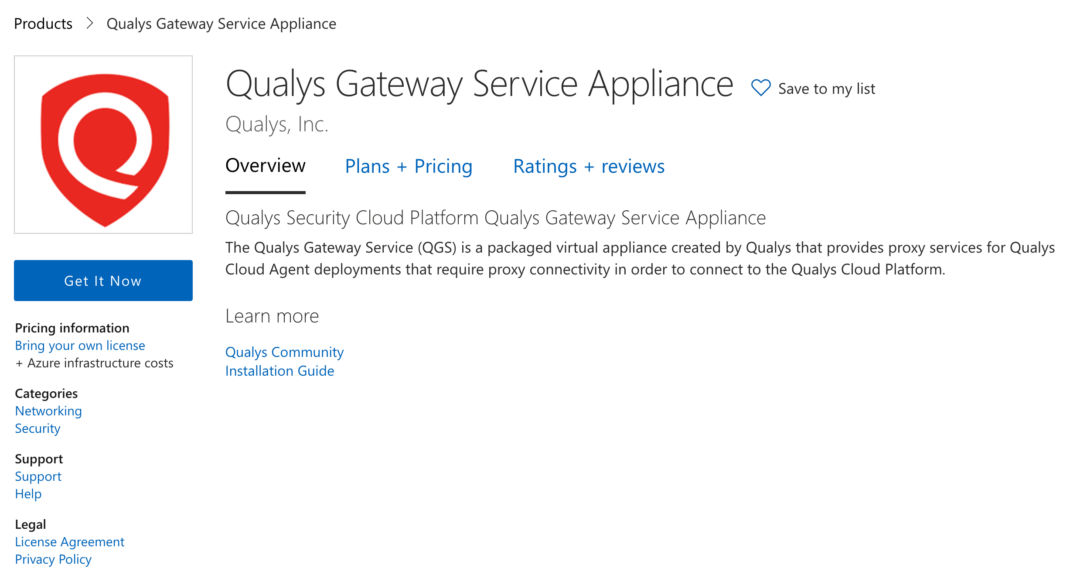 Qualys Gateway Service now available in AWS, Azure, and Google Cloud Marketplaces | Qualys ...