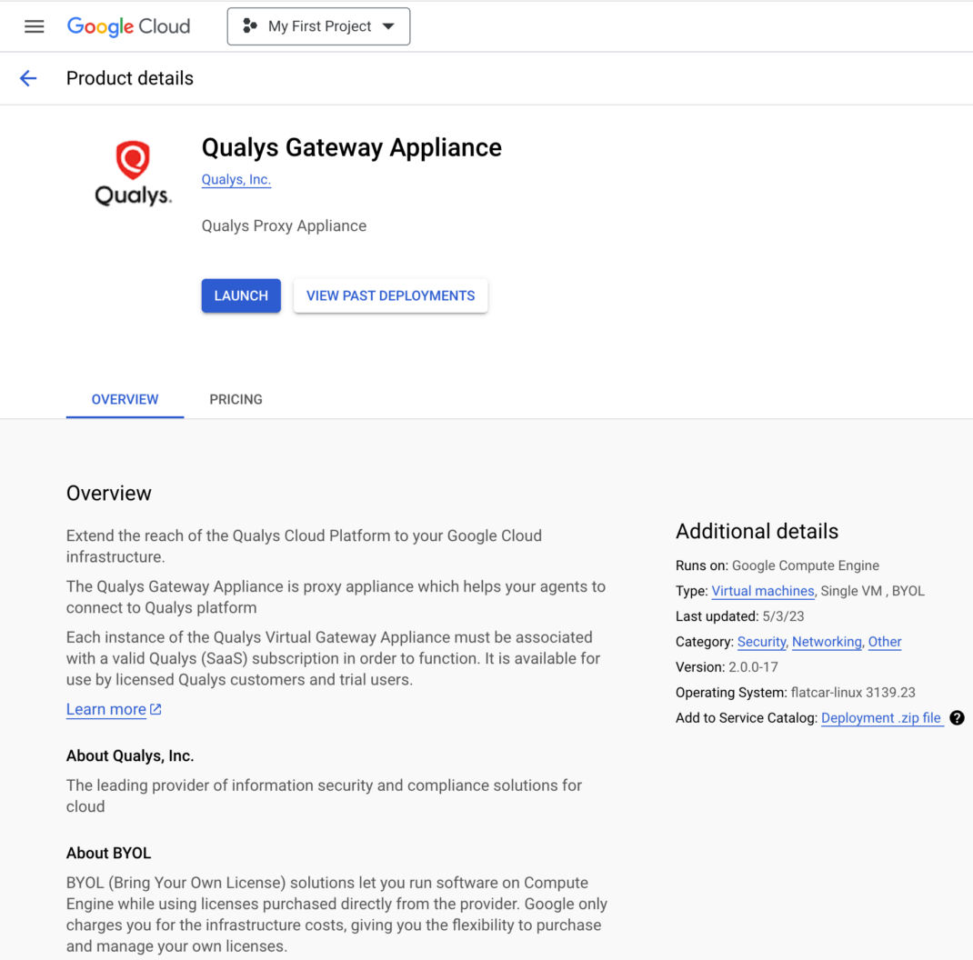 Qualys Gateway Service now available in AWS, Azure, and Google Cloud Marketplaces | Qualys ...