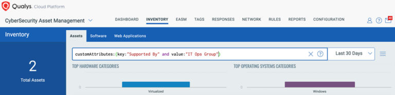 Add Unique Asset Context with Custom Attributes in CSAM | Qualys ...