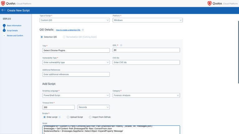 Qualys Expands Cloud Platform for First-Party Application Risk ...