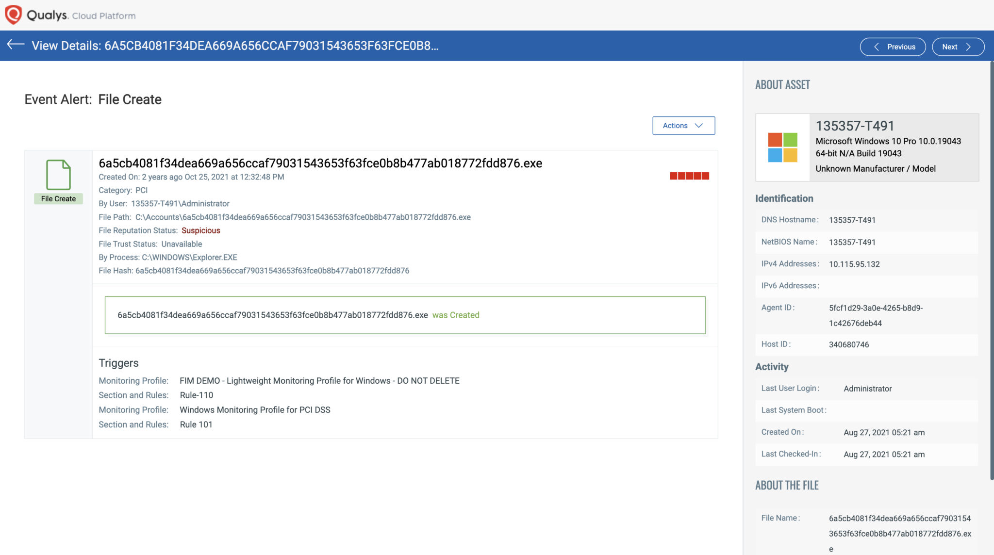 PCI DSS 4.0 FIM Requirements Simplified with Qualys File Integrity ...