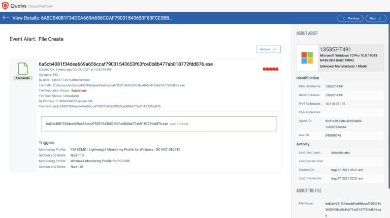 PCI DSS 4.0 FIM Requirements Simplified with Qualys File Integrity ...