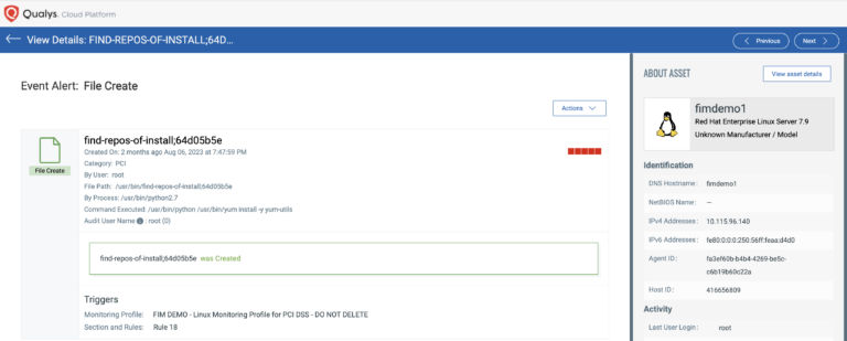 PCI DSS 4.0 FIM Requirements Simplified with Qualys File Integrity ...