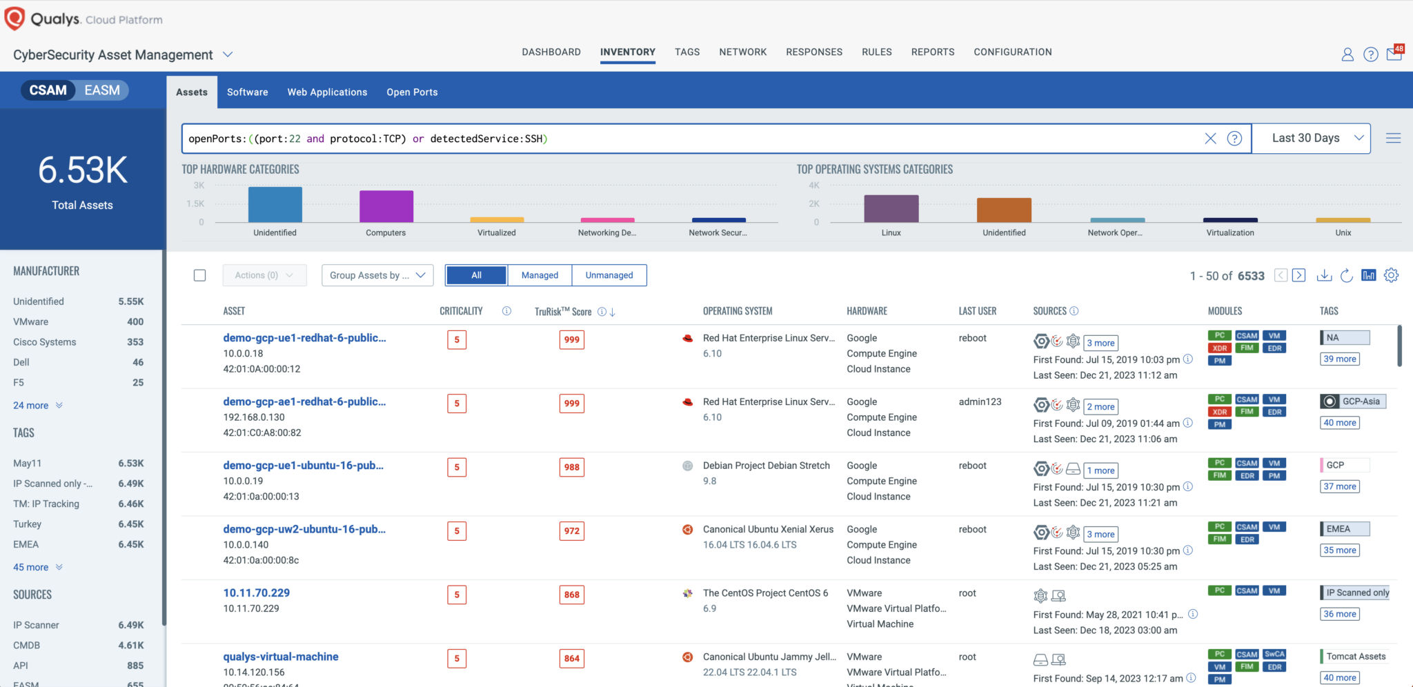 Mitigate SSH Vulnerability CVE-2023-48795 with Qualys CSAM | Qualys