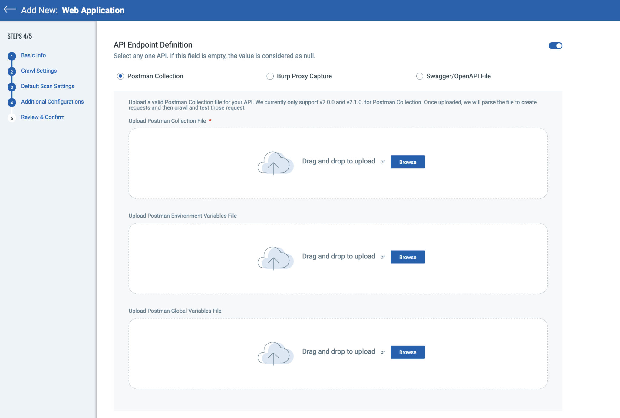 Building an AppSec Program with Qualys WAS - Additional Configurations and Review & Confirm ...