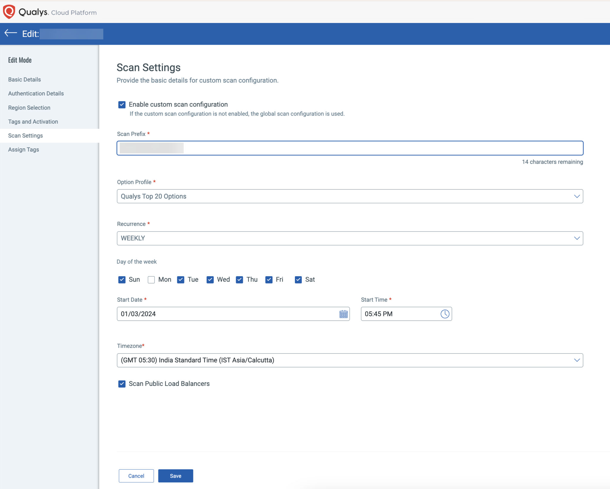 Qualys TotalCloud 2.8.0 Release Updates | Qualys Notifications
