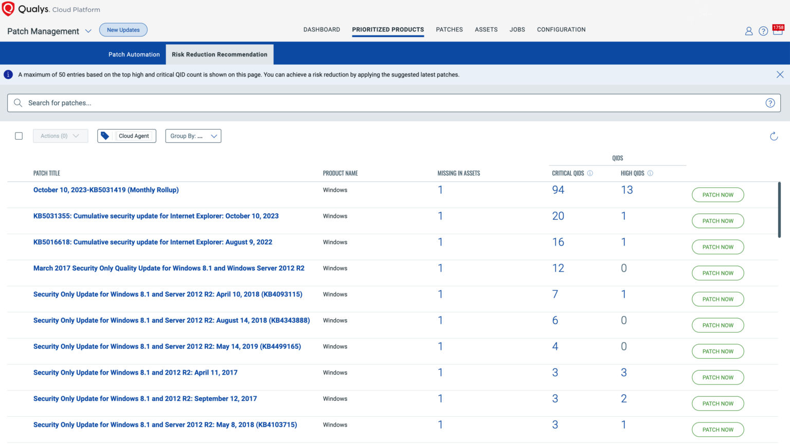 Reduce Risk Faster With the Qualys Risk Reduction Recommendation Report ...