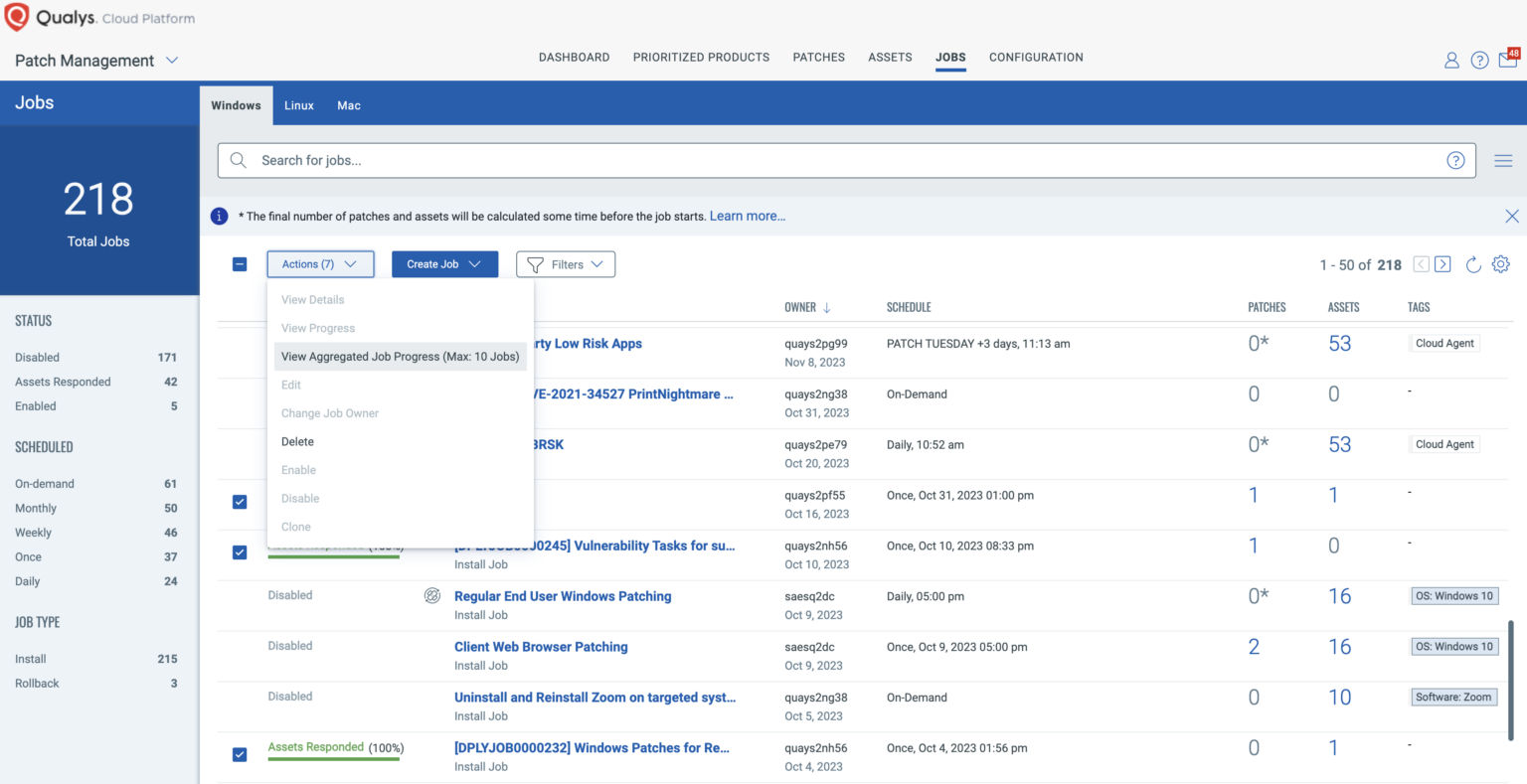 Qualys Patch Management: A Review of New Features in 2023 for Faster Elimination of Cyber Risk ...