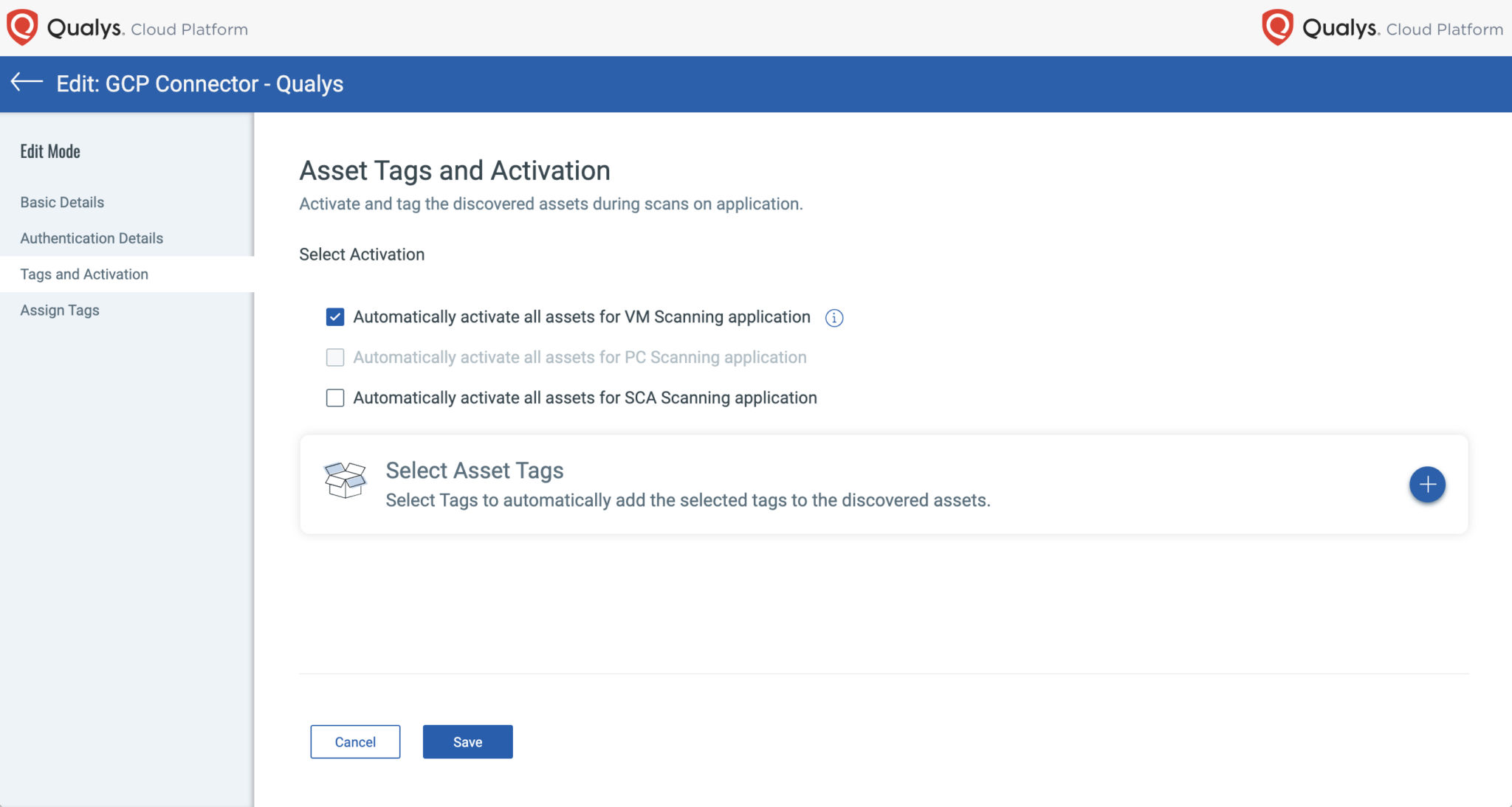 Qualys TotalCloud 2.10.0 Release Updates | Qualys Notifications