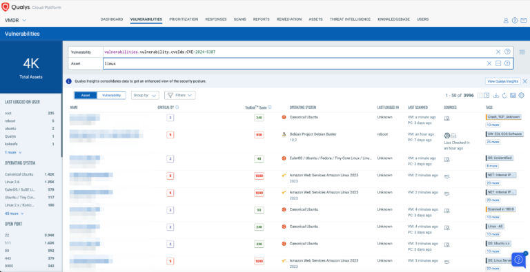 OpenSSH CVE-2024-6387 RCE Vulnerability: Risk & Mitigation | Qualys