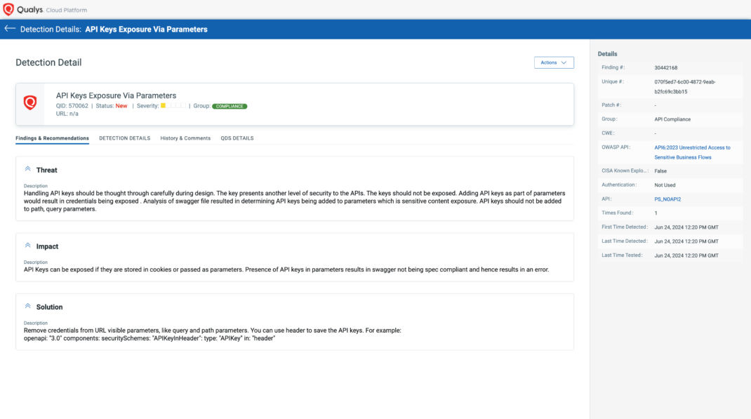 AI-Driven API Security: Protect Your Web Applications | Qualys | Qualys Security Blog