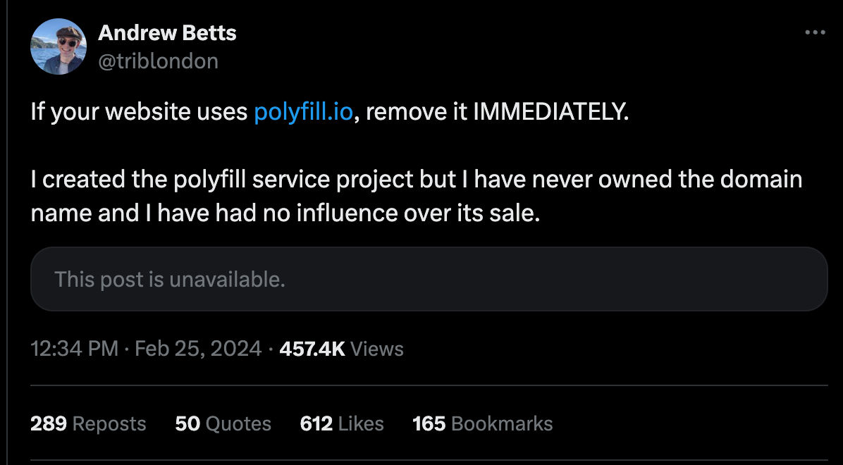 Polyfill.io Supply Chain Attack: What You Need to Know | Qualys