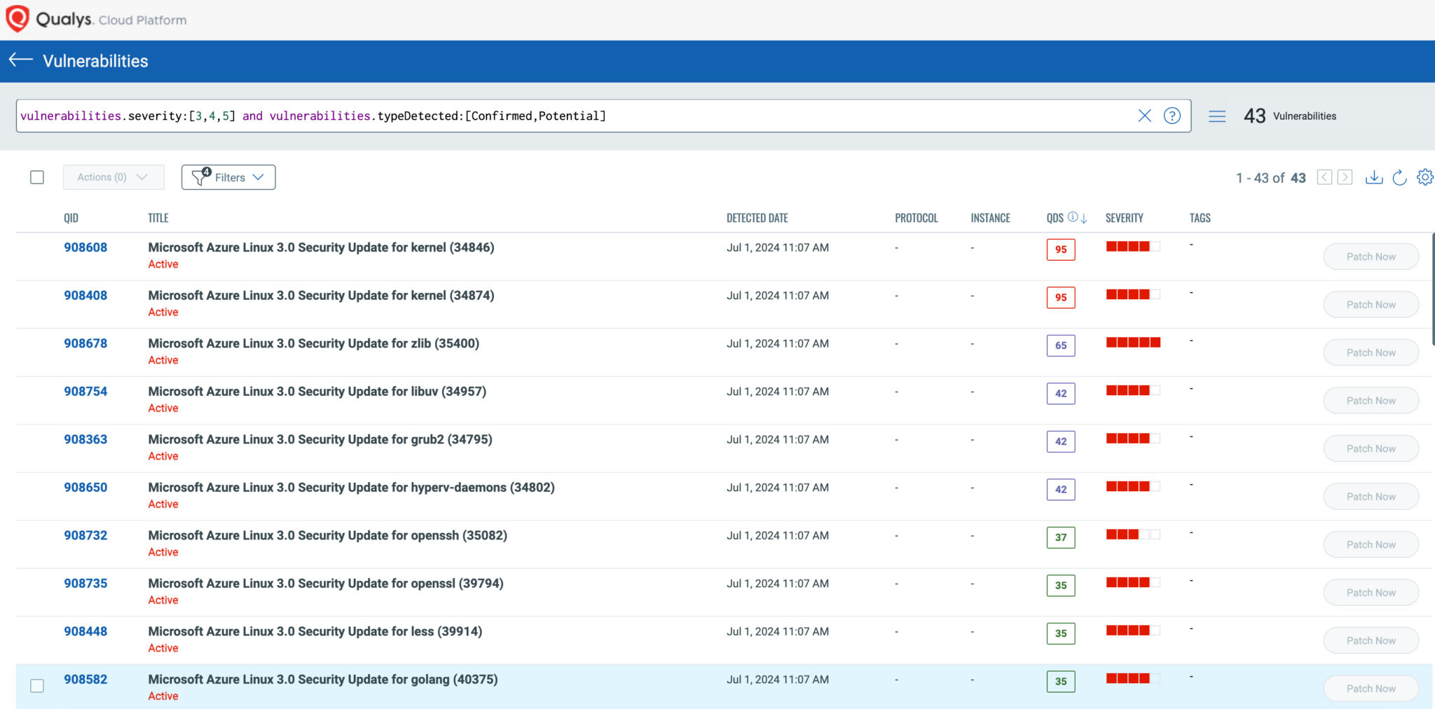 Partnering for Security: Qualys Solutions for Microsoft Azure Linux in ...