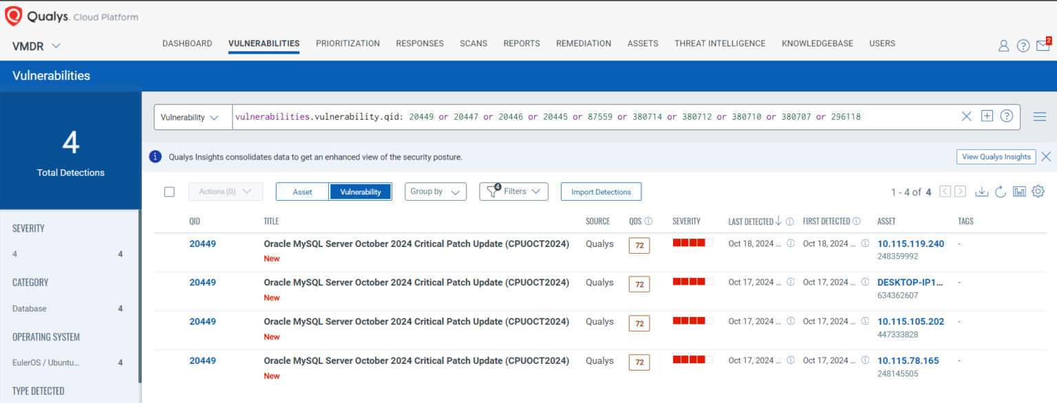 Oracle Critical Patch Security Update: October 2024 | Qualys | Qualys ...