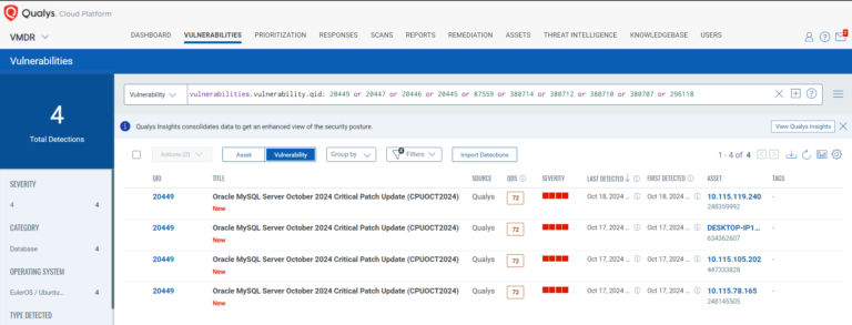 Oracle Critical Patch Security Update: October 2024 | Qualys | Qualys ...