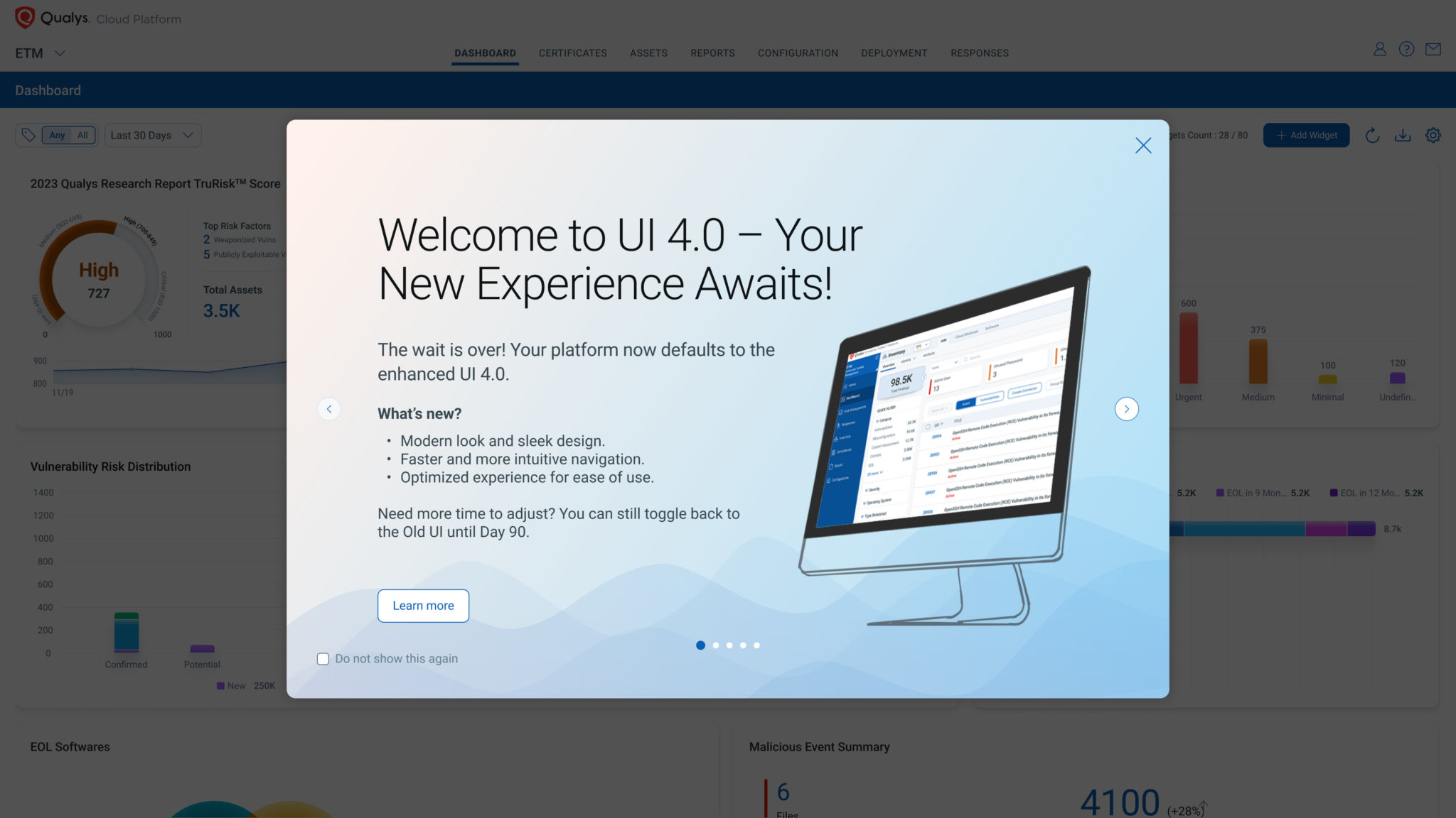 Introducing the Enhanced User Interface (UI 4.0) of the Qualys ...