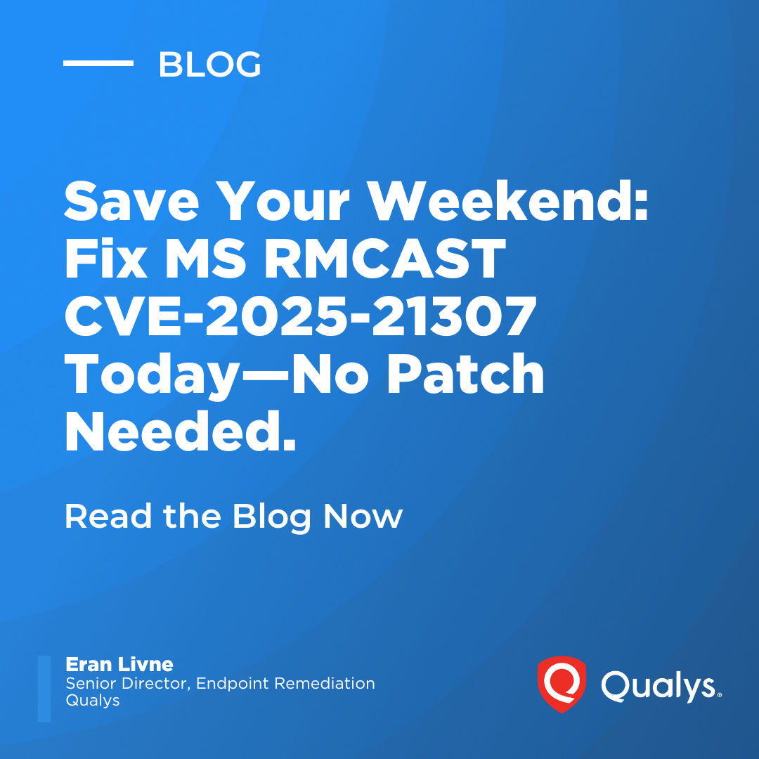 Mitigate CVE-2025-21307 Risk Before the Weekend | Qualys